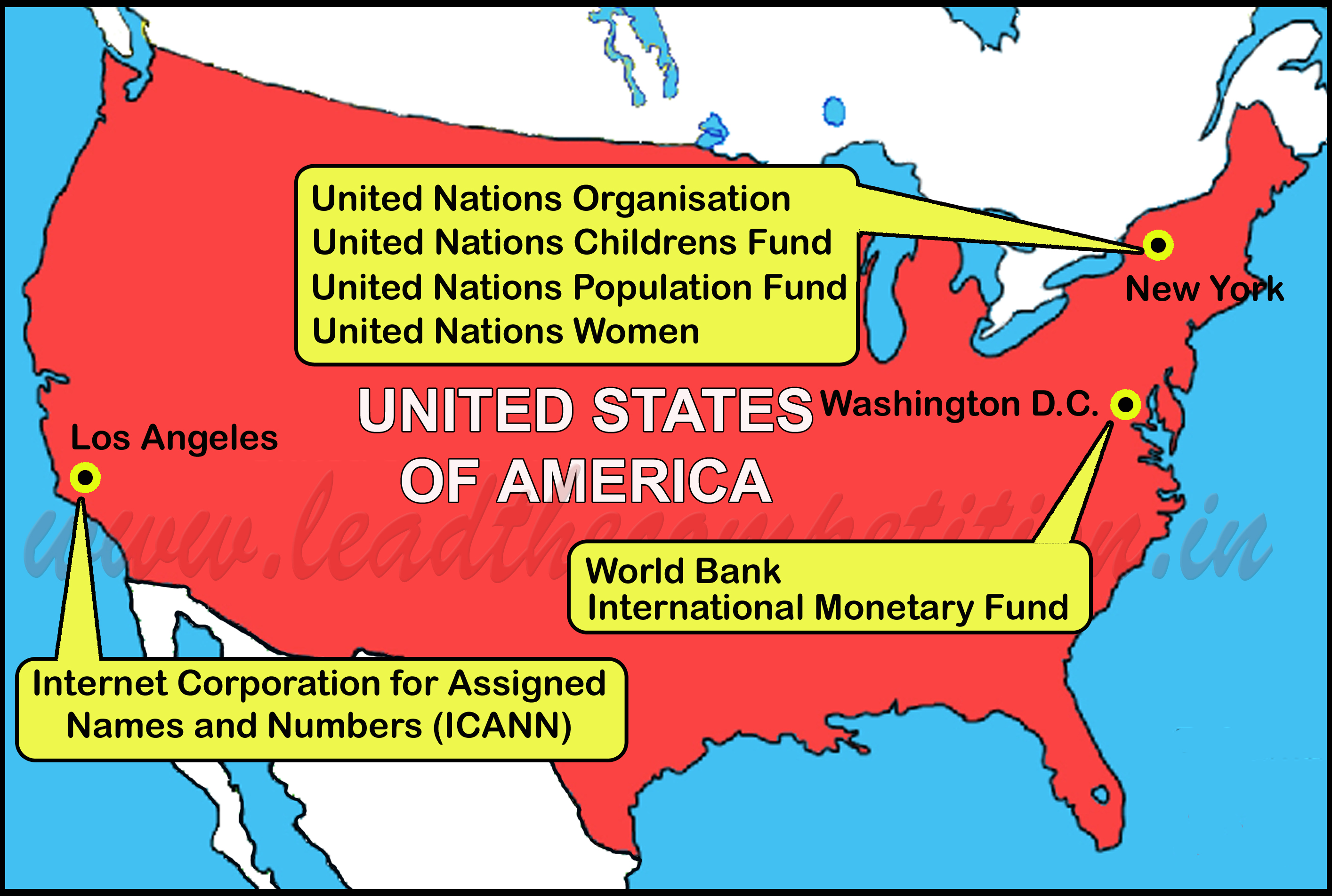 International Organisations and their Headquarters